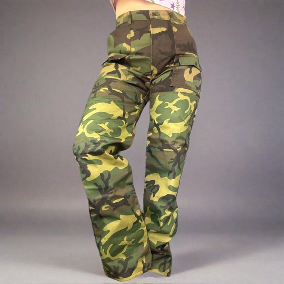 liberty | Pants | Vintage 8s Liberty Double Knee Camo Pants | Poshmark